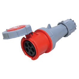 Industrial socket HTN-2451 125A IP67 3P+N+E 400V | Homefinishing